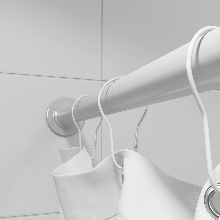 Крючки для шторы IDDIS RINMWT0i15 белые купить в магазине Сантехника ...