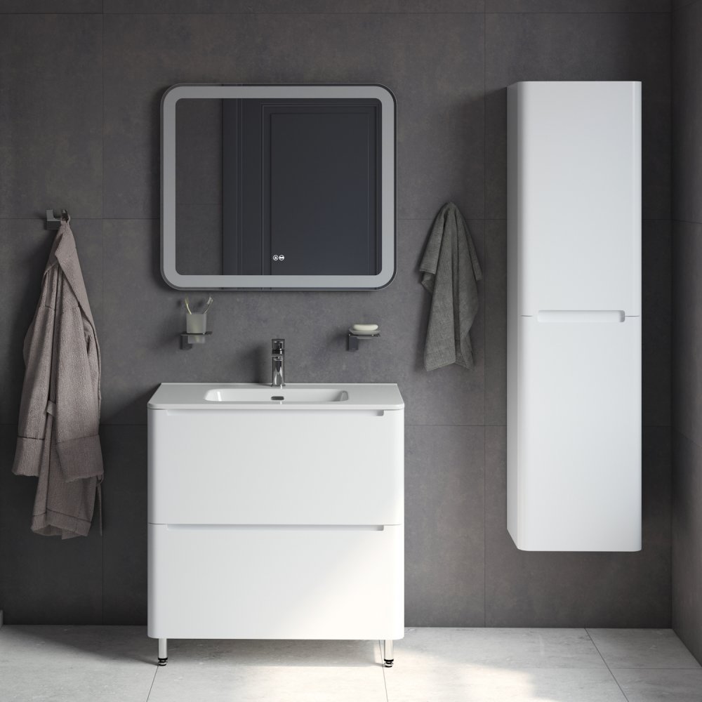 Тумба с раковиной IDDIS Edifice 80 напольная купить в магазине ...